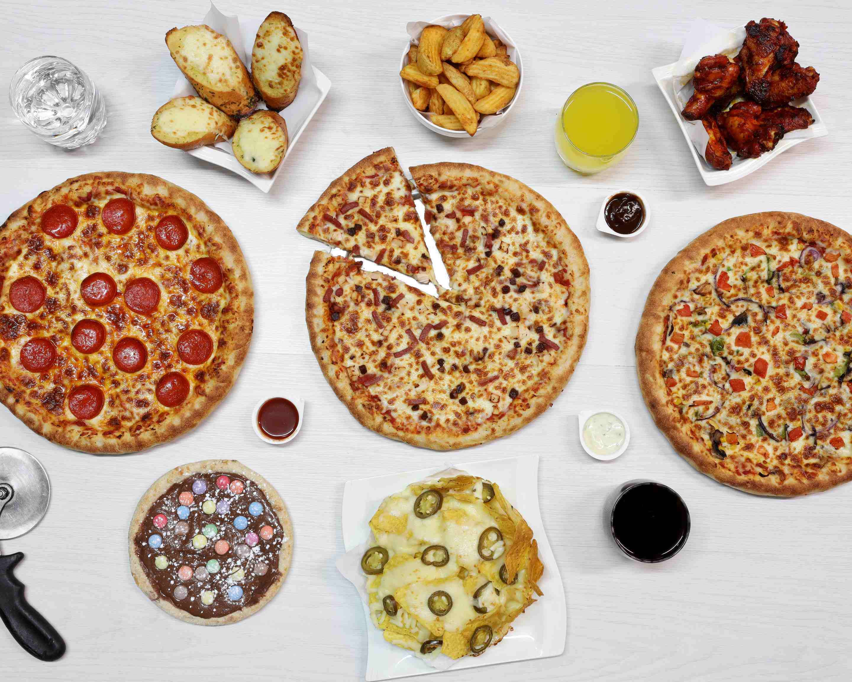 Pizza club menu store