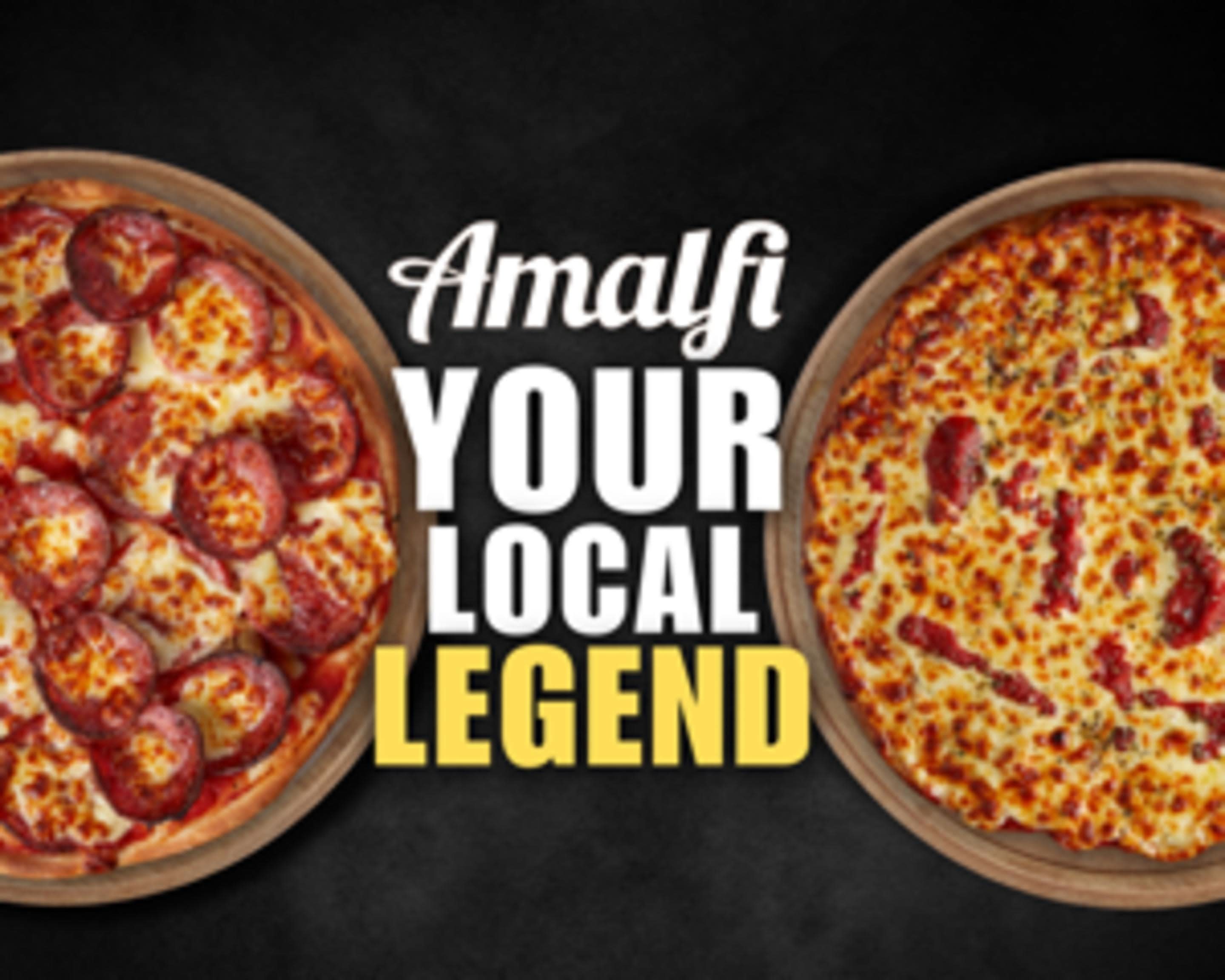 Amalfi Pizza & Pasta (Parkhurst) Menu Takeout in Rockhampton | Delivery ...