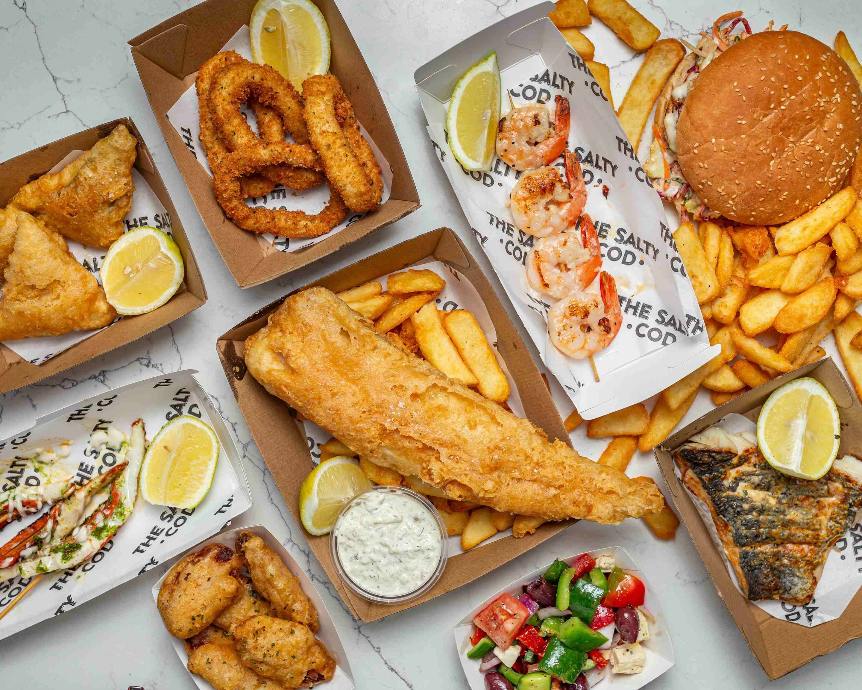 The salty cod Menu Takeout in Newcastle | Delivery Menu & Prices | Uber ...