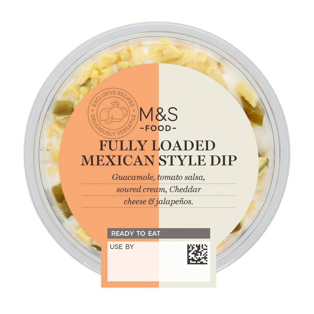 M&S Fully Loaded Mexican Style Dip Delivery Near Me | Order Online ...