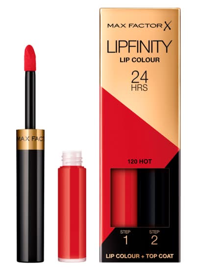 Max Factor Lipfinity Lip Colour 2 Step Long Lasting Lipstick Delivery ...