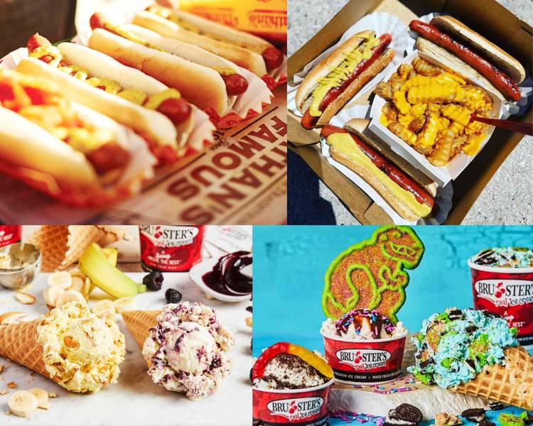 Order Bruster's Ice Cream & Nathan's Famous (2688 Rockbridge Rd) - Menu ...