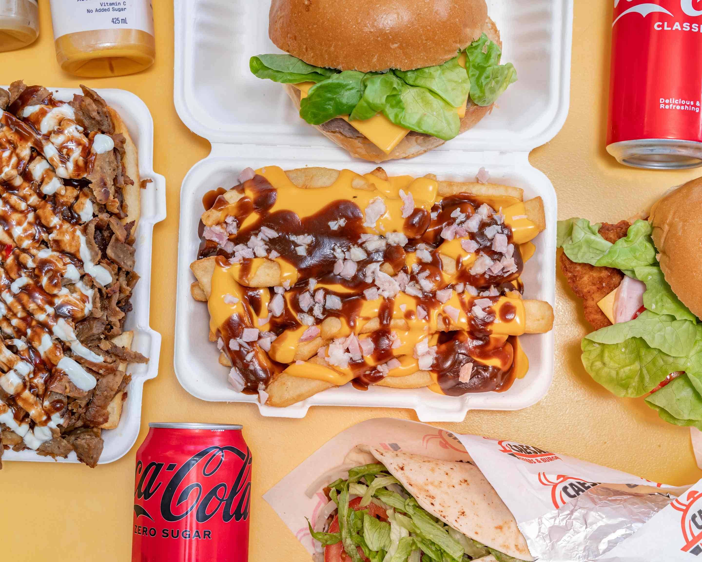 Order Chargrill Kebab HSP & Burgers ( caesar kebab and burgers ) - Menu ...