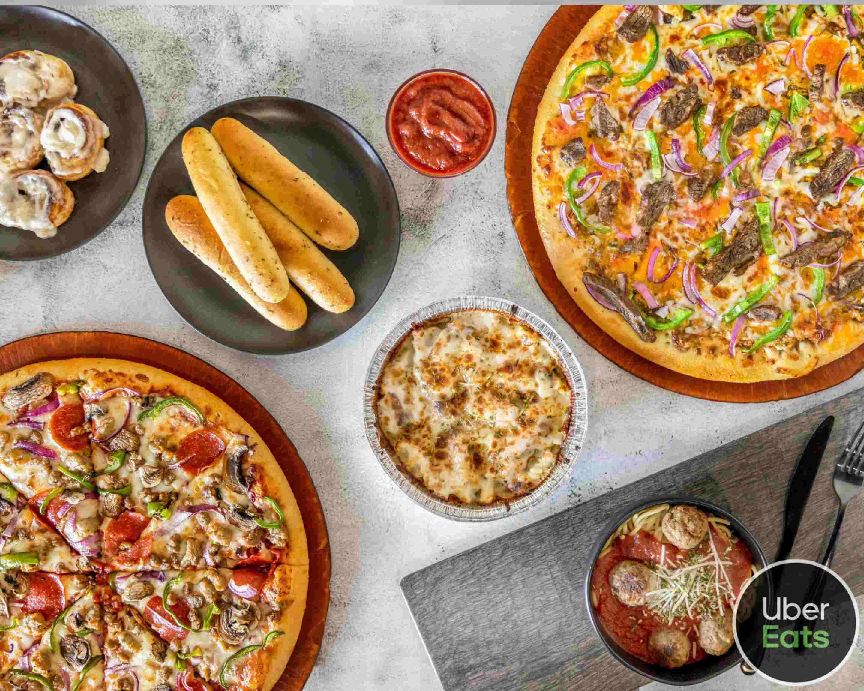 Order PIZZA BOX Menu Delivery【Menu & Prices】| Laredo | Uber Eats