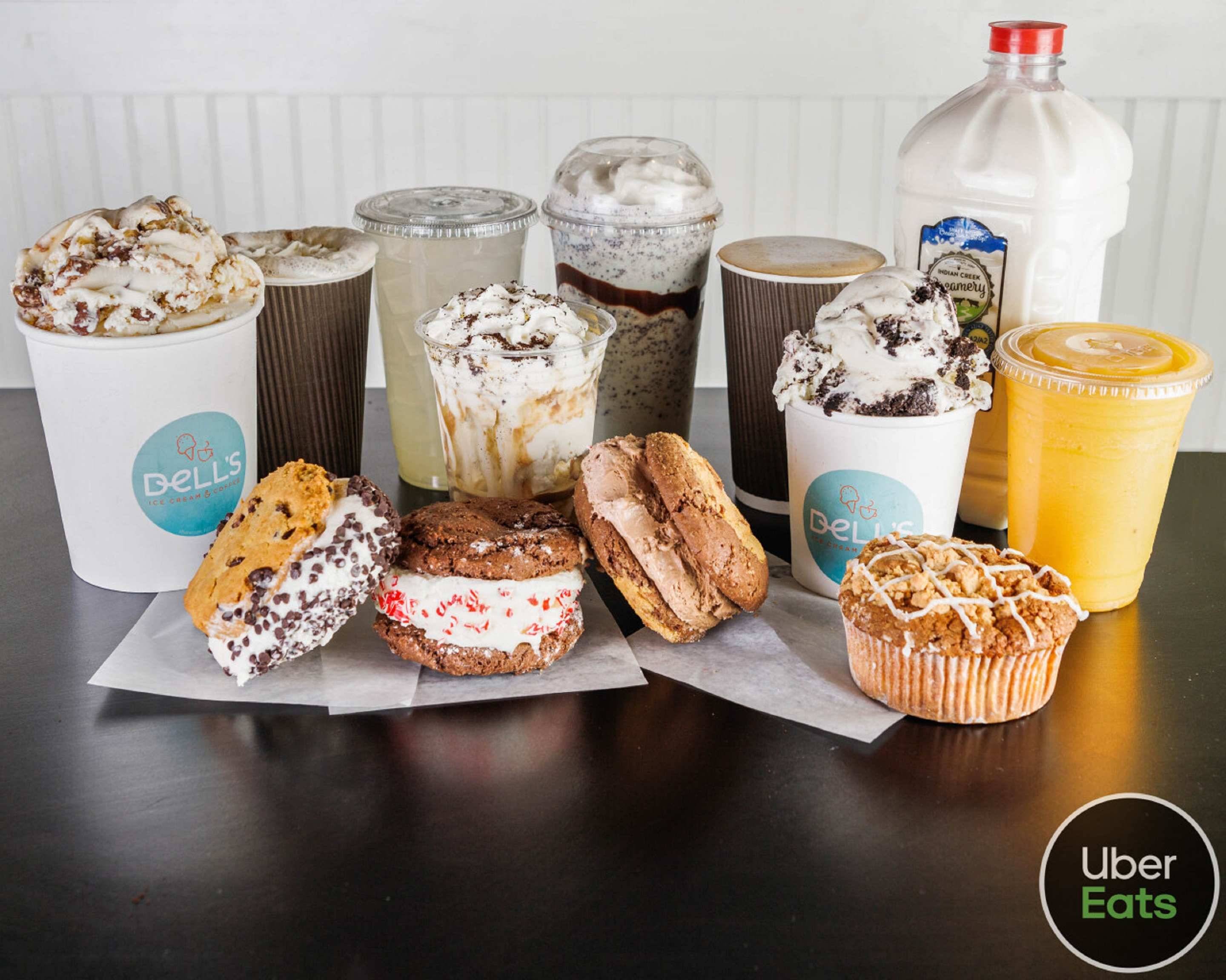 Dell's ice cream store