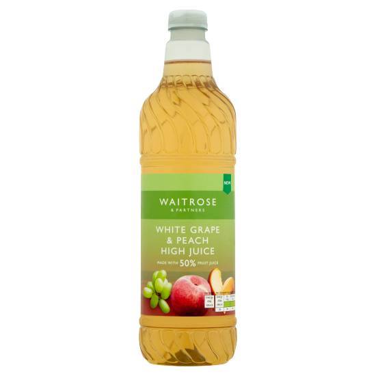 Waitrose & Partners White Grape & Peach High Juice Delivery Near Me ...