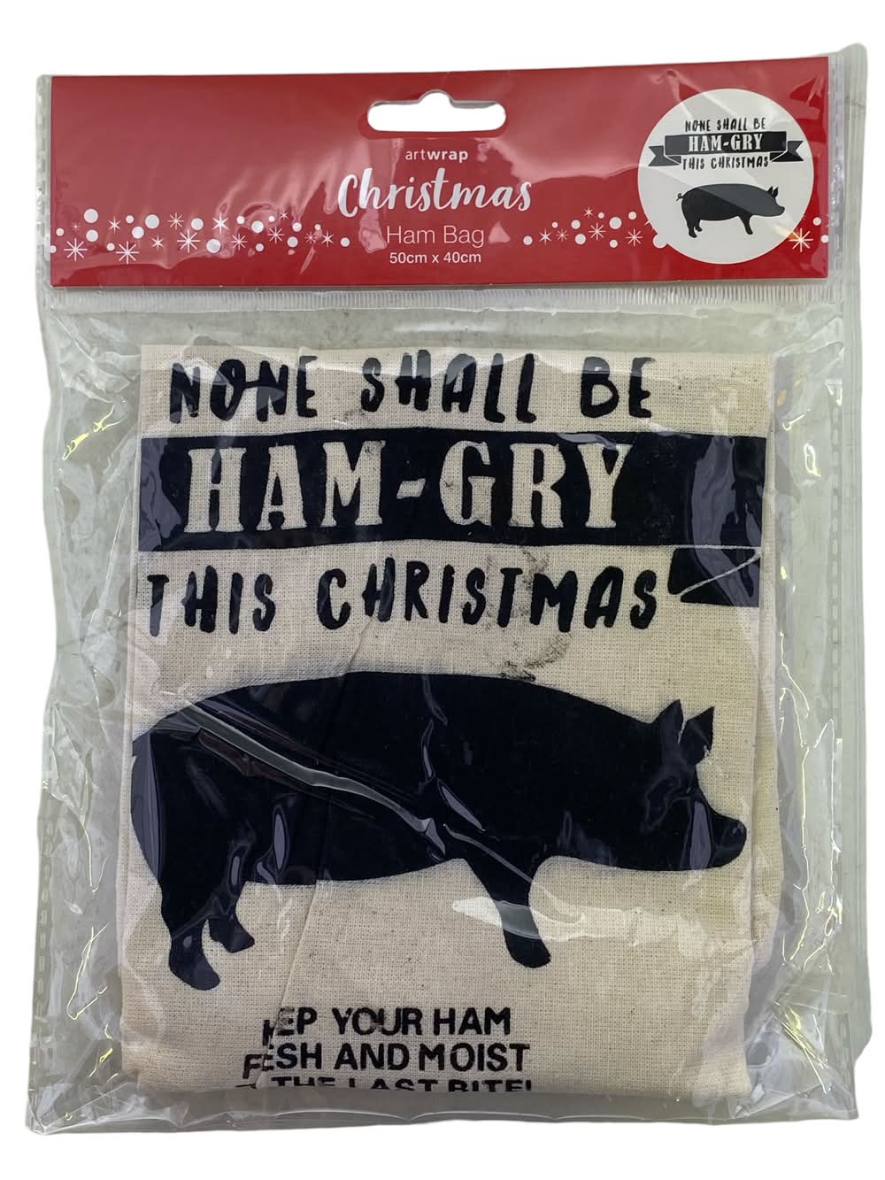 artwrap Christmas Ham Bag Delivery Near Me | Order Online | Uber Eats