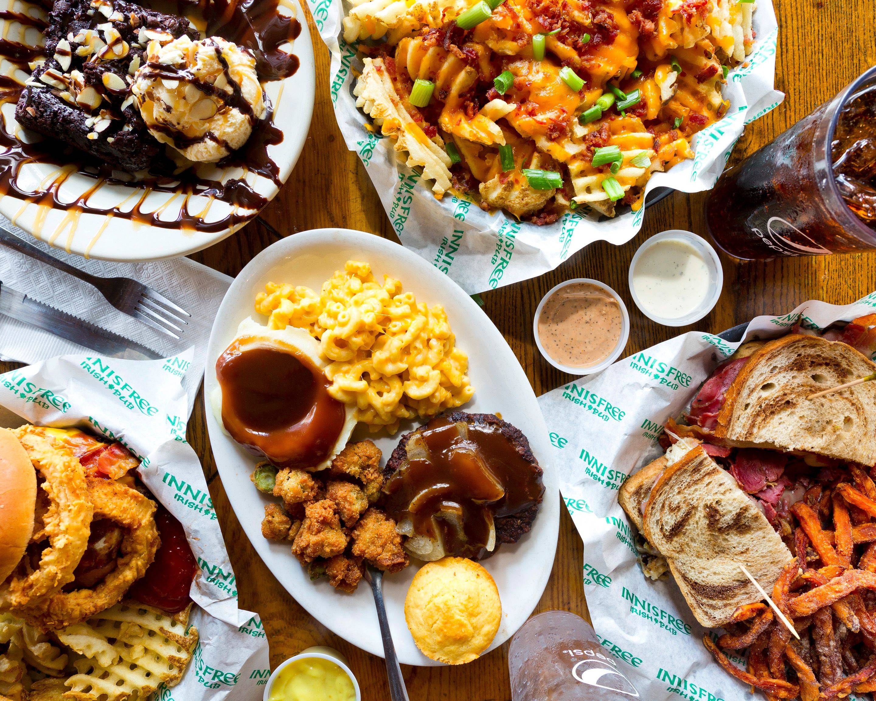 Innisfree Irish Pub Menu Tuscaloosa • Order Innisfree Irish Pub ...