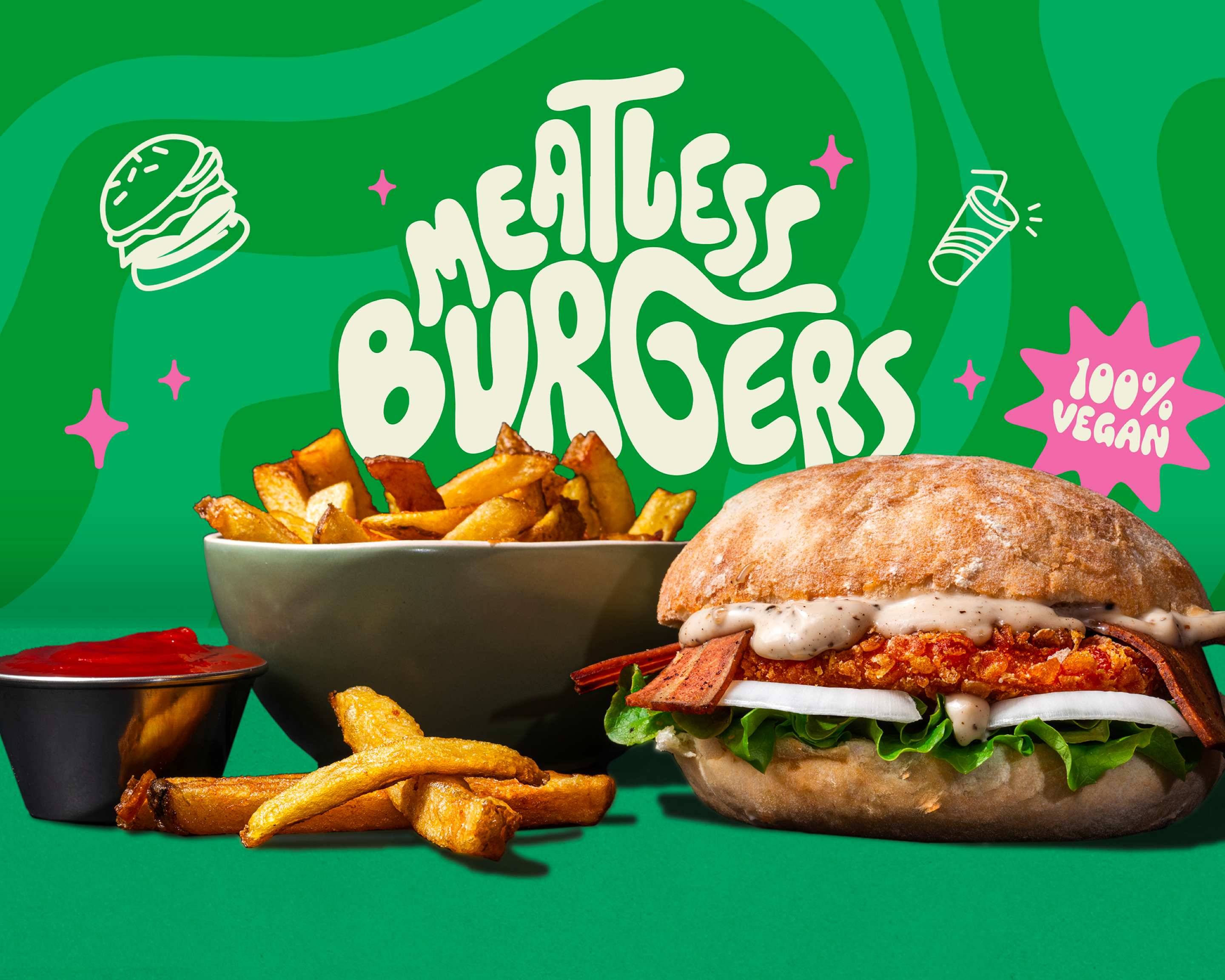Livraison du menu Meatless Burgers - Amiens à Amiens - 【Menu et prix ...