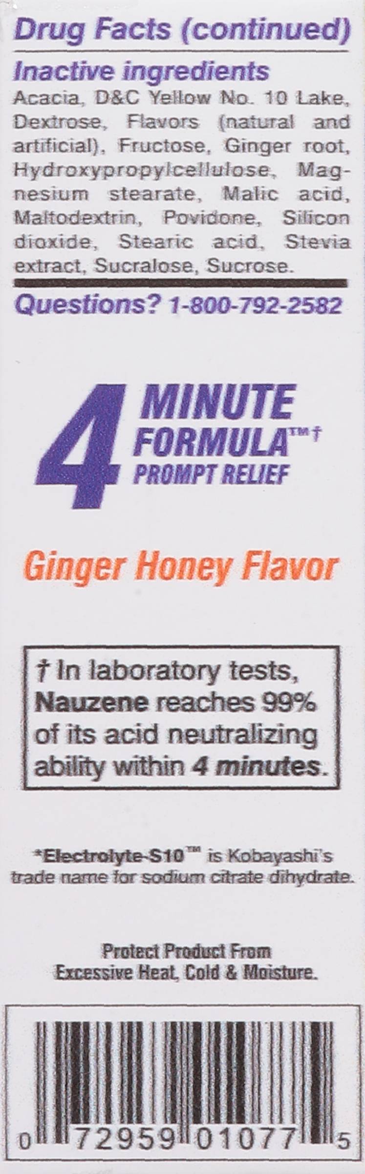 Recharge Naturally with Nauzene Upset Stomach & Nausea Relief Chewable ...