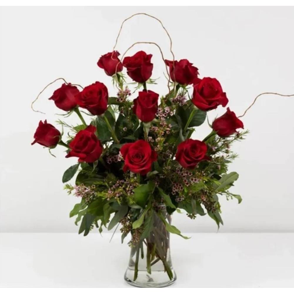 One Dozen Long- Stemmed Roses | Postmates