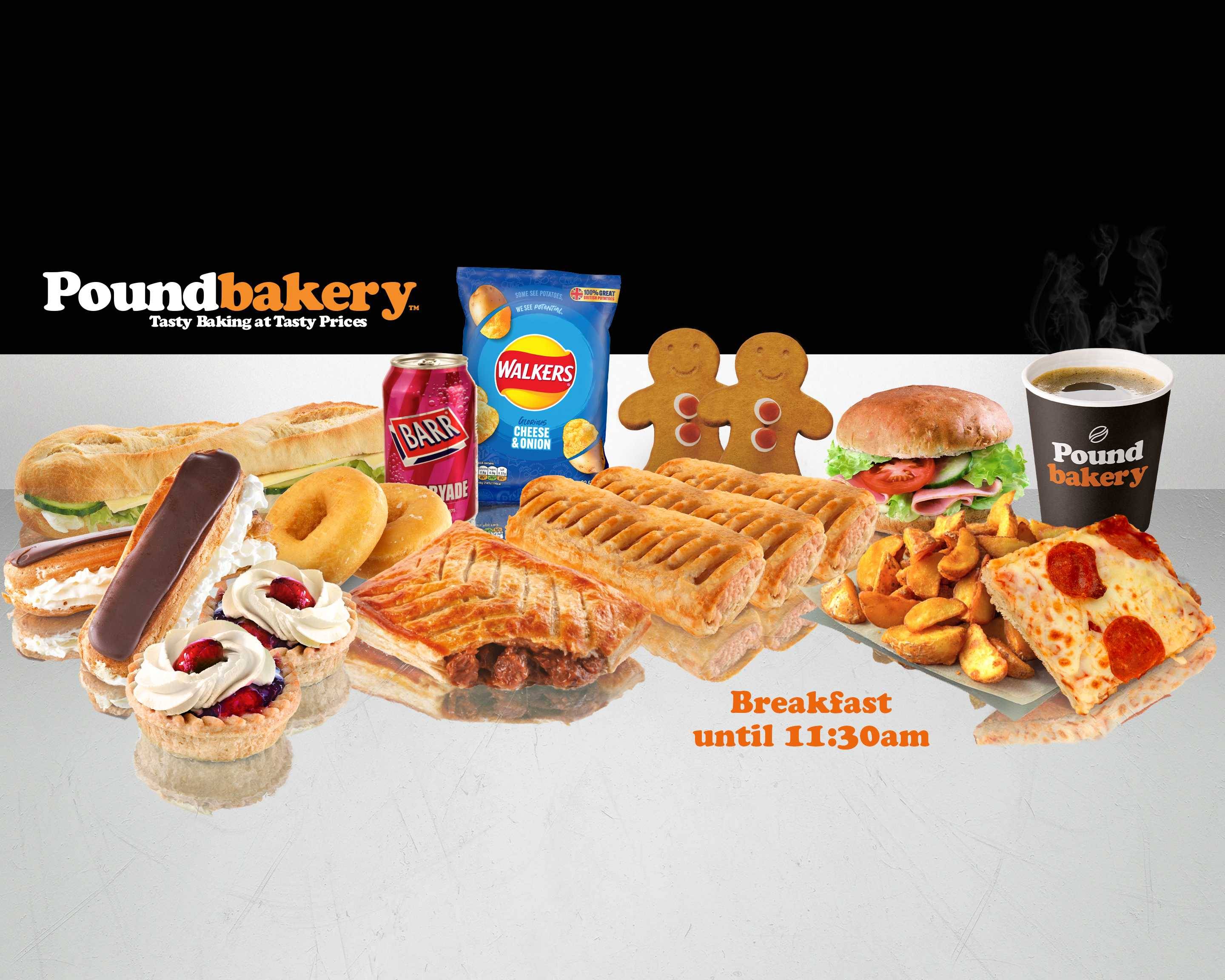 Poundbakery (Walsall) Menu & Prices - Birmingham, UK Delivery - Order ...
