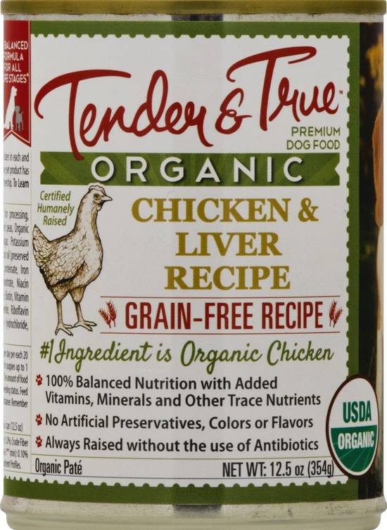 Tender & True Chicken & Liver Recipe Dog Food | Delivery Near You ...
