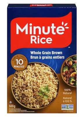 Minute Rice 100% Natural Whole Grain Brown Rice Delivery Near Me ...