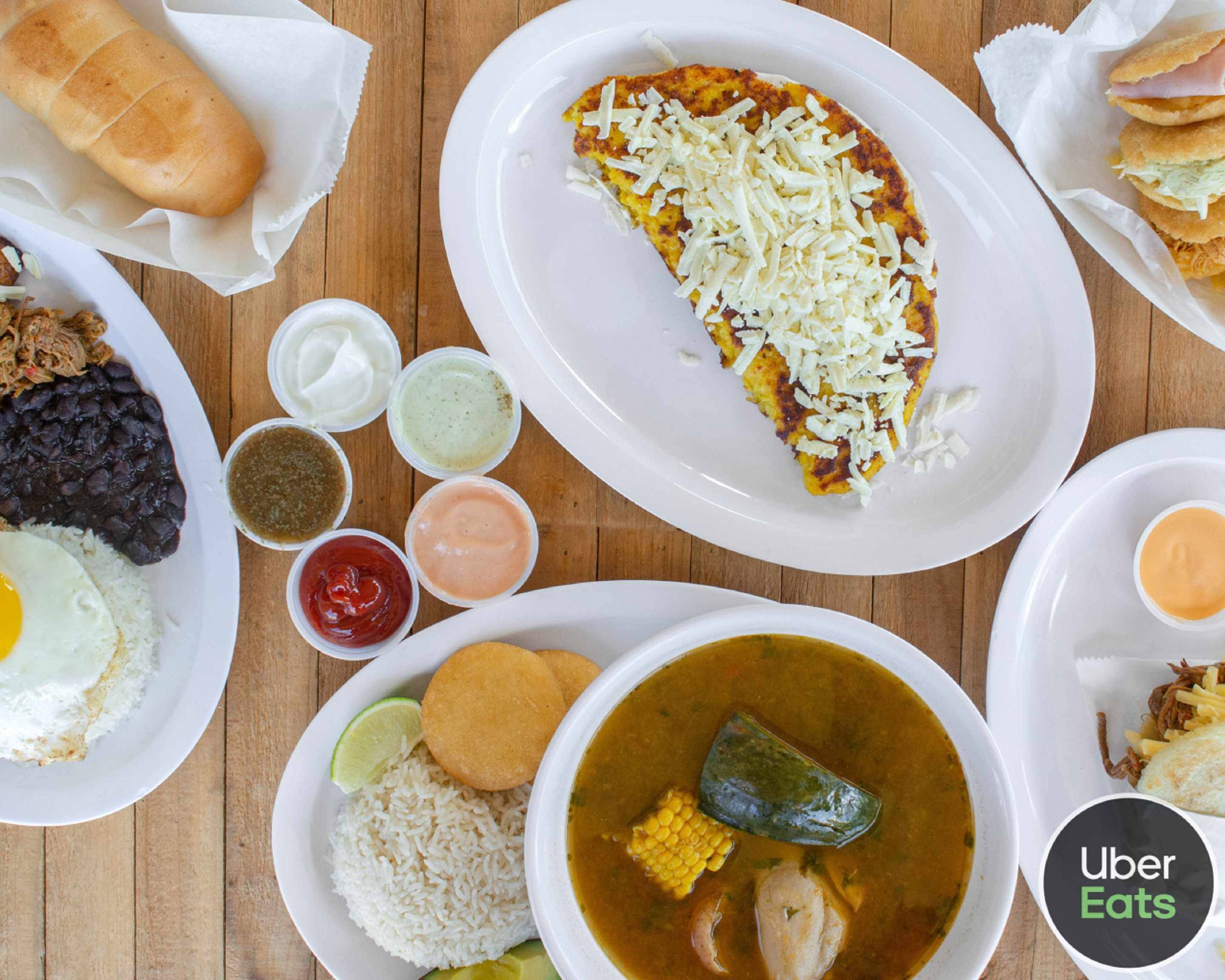 Arepa Burger Waterford Lakes Menu Orlando • Order Arepa Burger ...