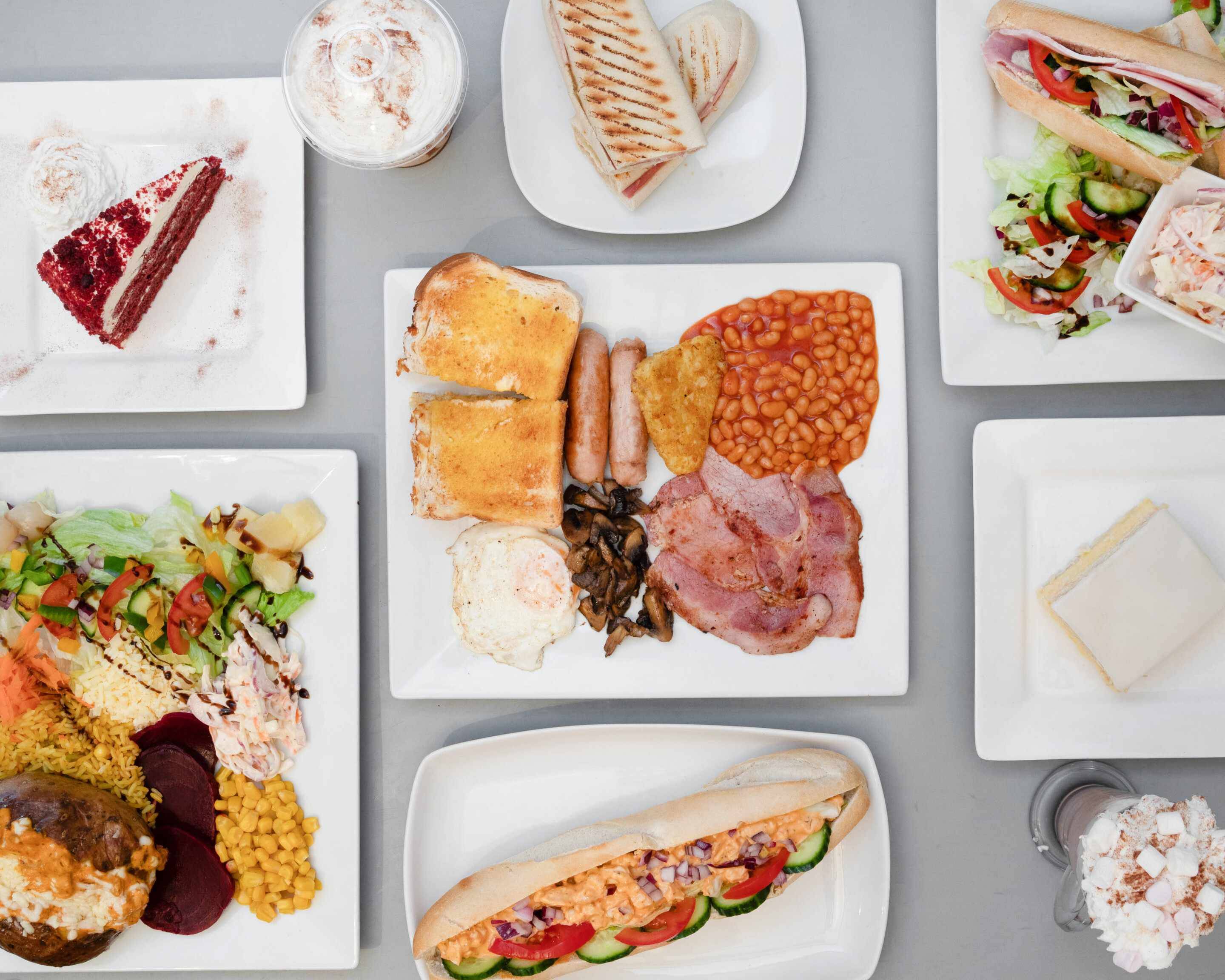 The Jubilee road coffee shop Menu & Prices - Cardiff Delivery - Order ...