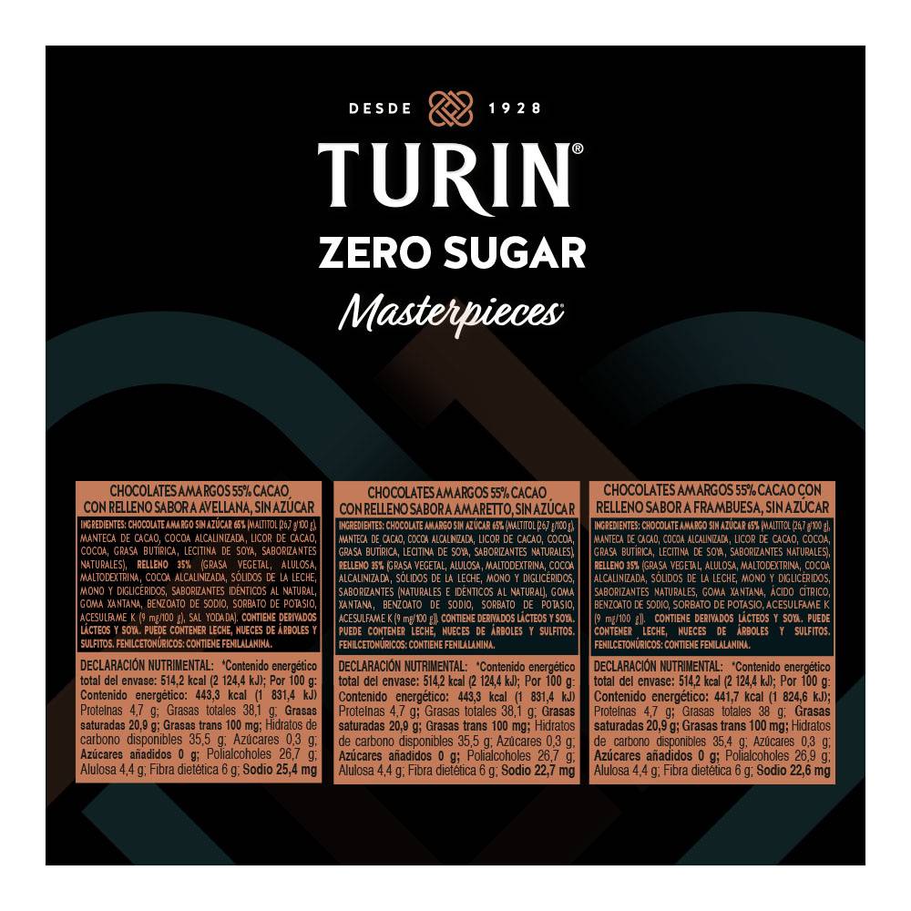 Descuentos en Turin Zero sugar surtido de chocolates rellenos con Envío ...