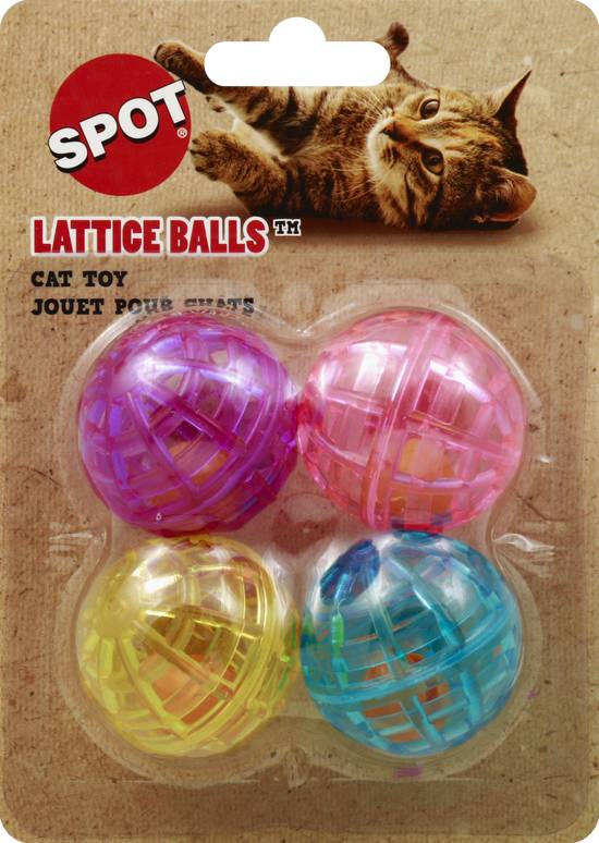 Spot Lattice Balls Cat Toy (4 ct) | Delivery Near You | Uber Eats