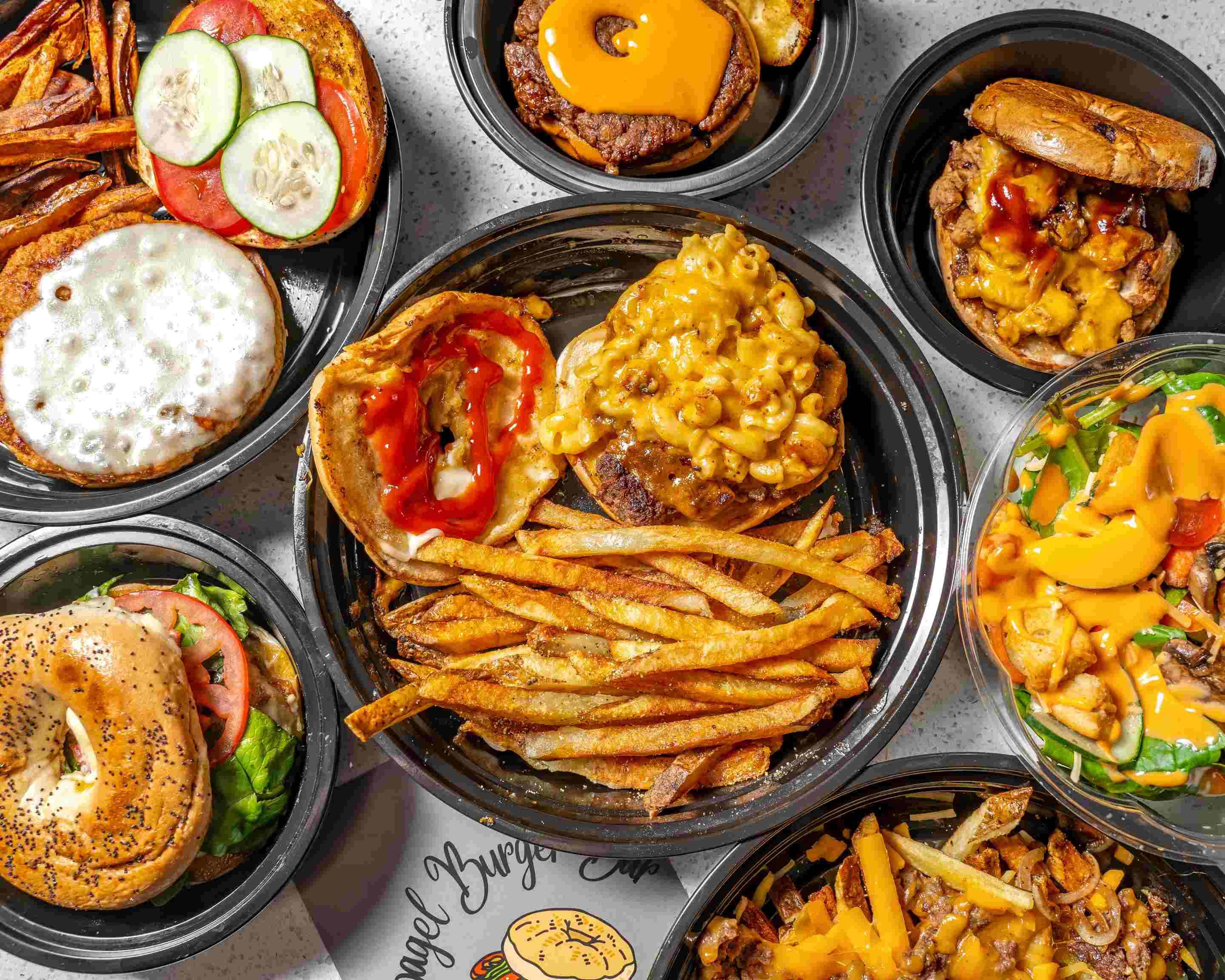 Order Bagel Burger Bar Menu Delivery【Menu & Prices】| New York | Uber Eats
