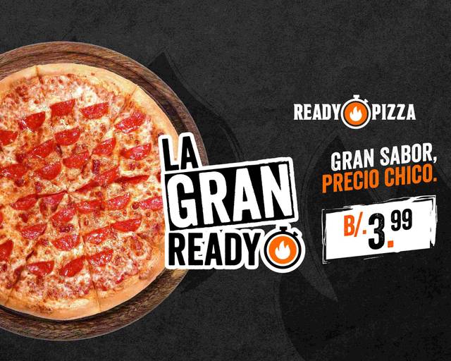 Ready Pizza (Vía España) a domicilio en Ciudad de Panamá, PA | Menú y precios | Uber Eats