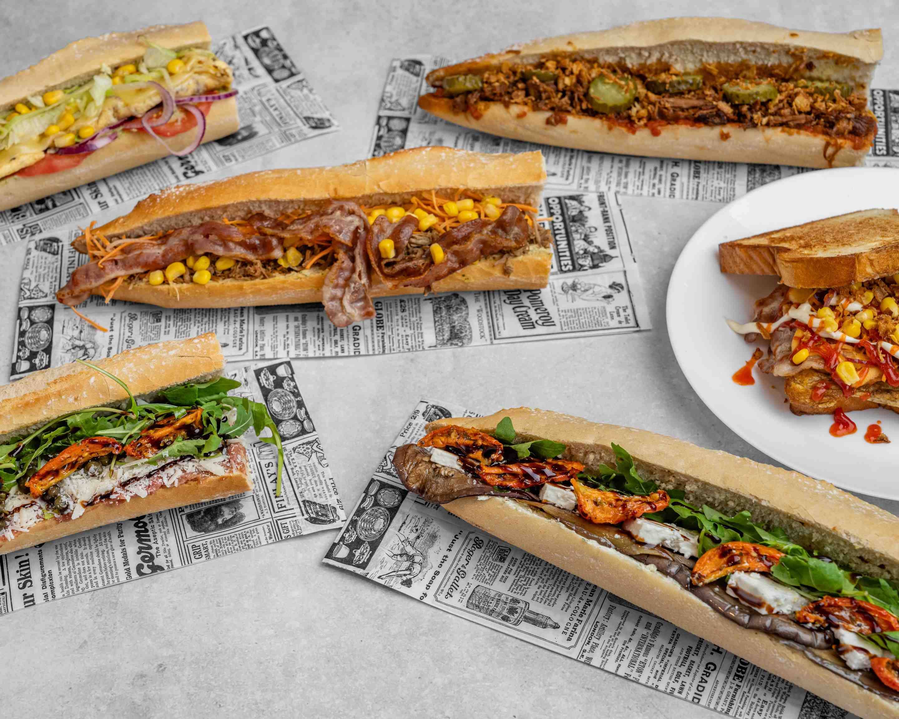 Liège | Livraison de commande de l'établissement Sandwich Studio – Menu ...