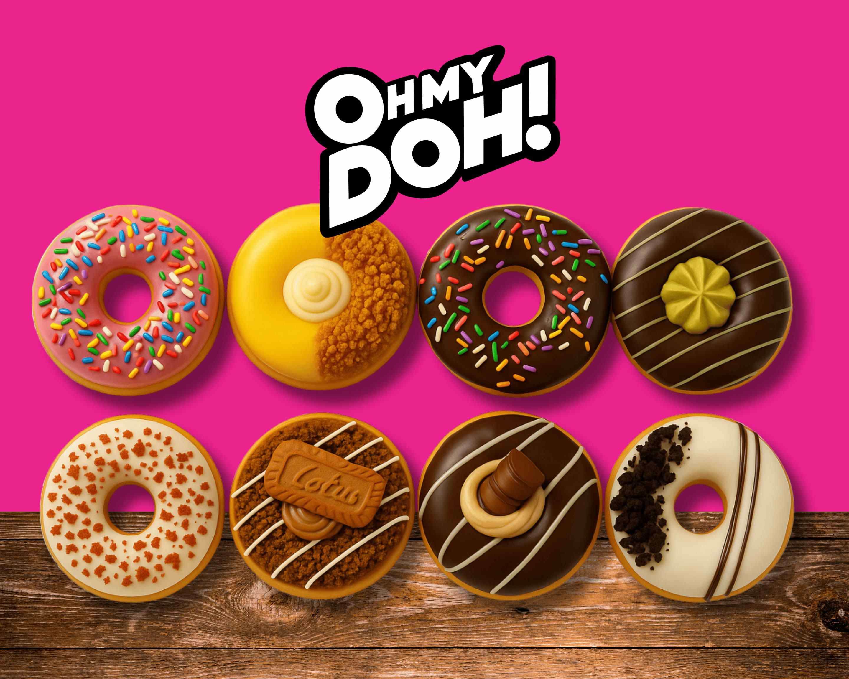 Oh My Doh Donuts Menu Deals & Prices - Birmingham, UK Delivery - Order ...