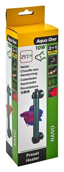 Aqua One 10 Watt Nano Betta Glass Aquarium Fish Heater Delivery Near Me ...
