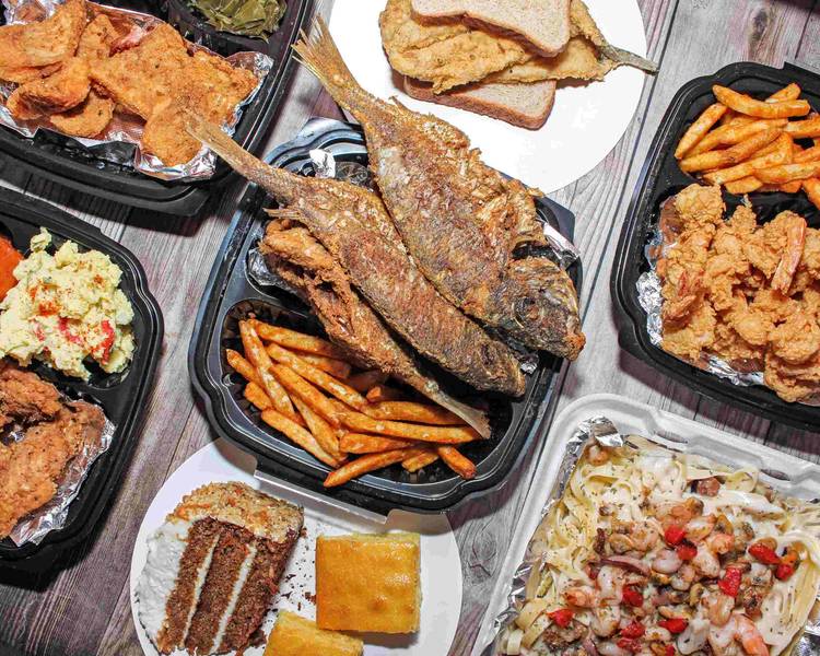 Order E’s Fish And Chips Soul Food Restaurant Menu Delivery in ...