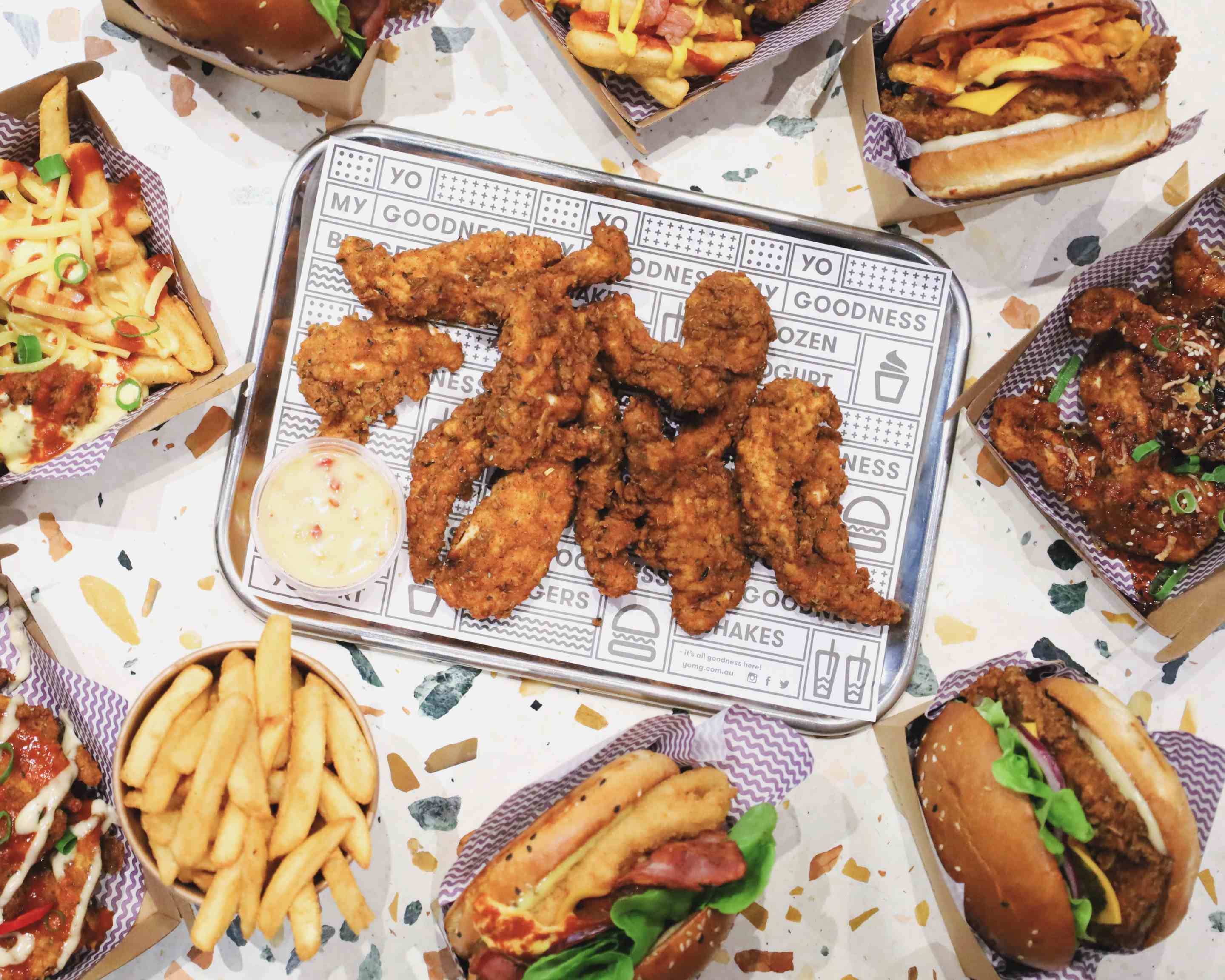 Chick'n by YOMG Menu Takeout in Melbourne | Delivery Menu & Prices ...