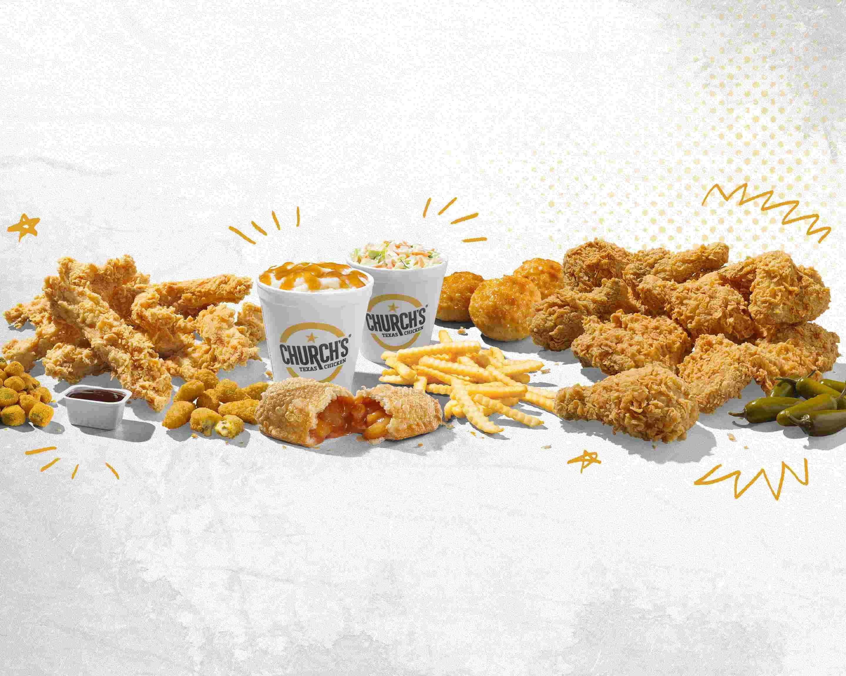 Commander d'un Church's Texas Chicken (5506 46 Ave)【Menu et prix ...