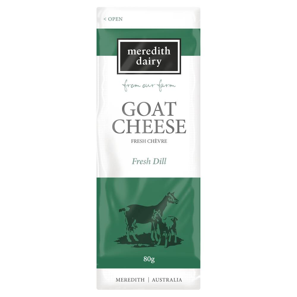Meredith Dairy Goat Cheese Fresh Chevre Fresh Dill Delivery Near Me ...