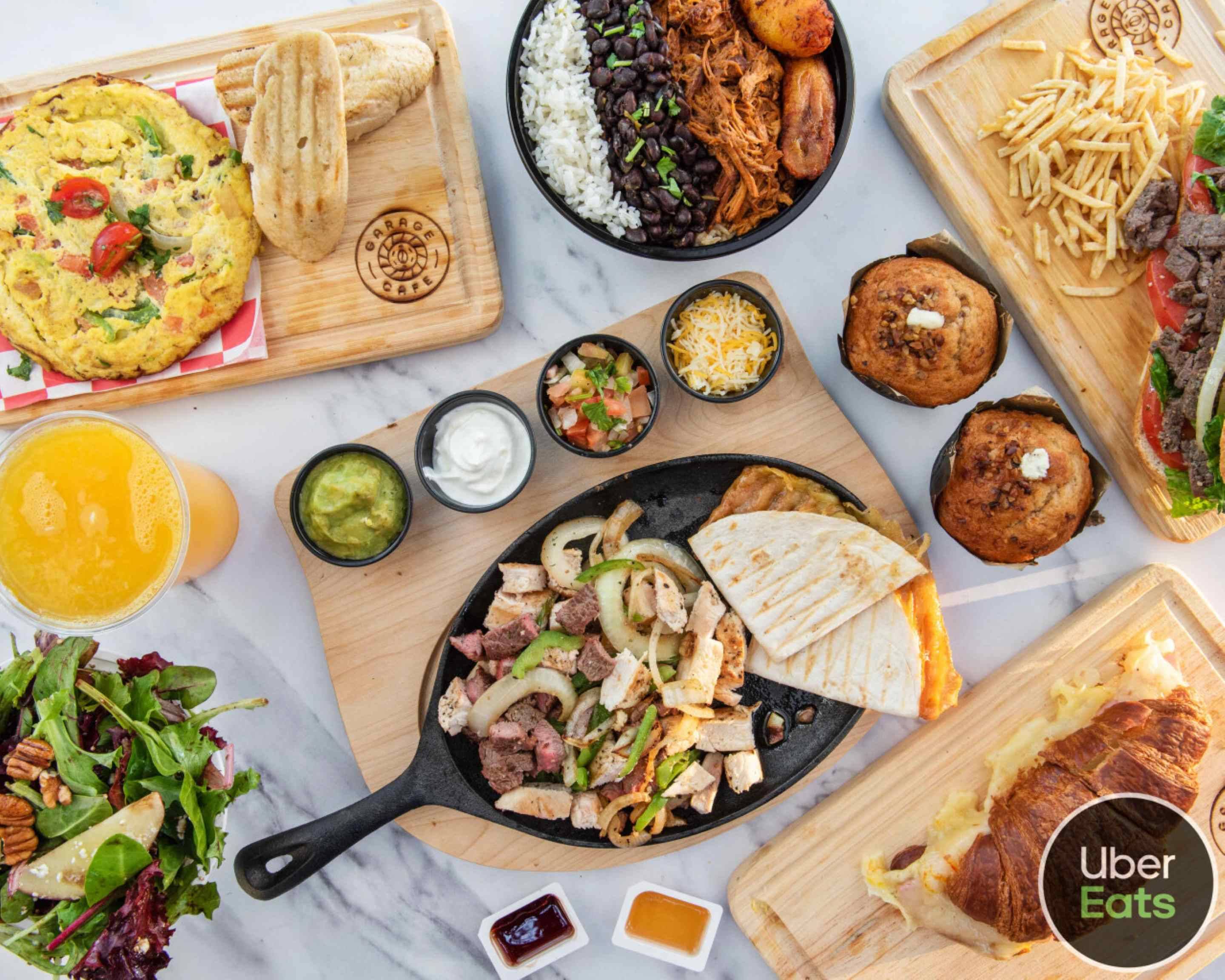Order Garage Cafe Menu Delivery in Miami | Garage Cafe Prices | Uber Eats