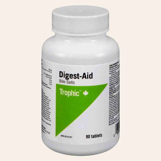 Trophic Digest Aid Bile Salts Tablets (90 units) | Delivery Near You ...