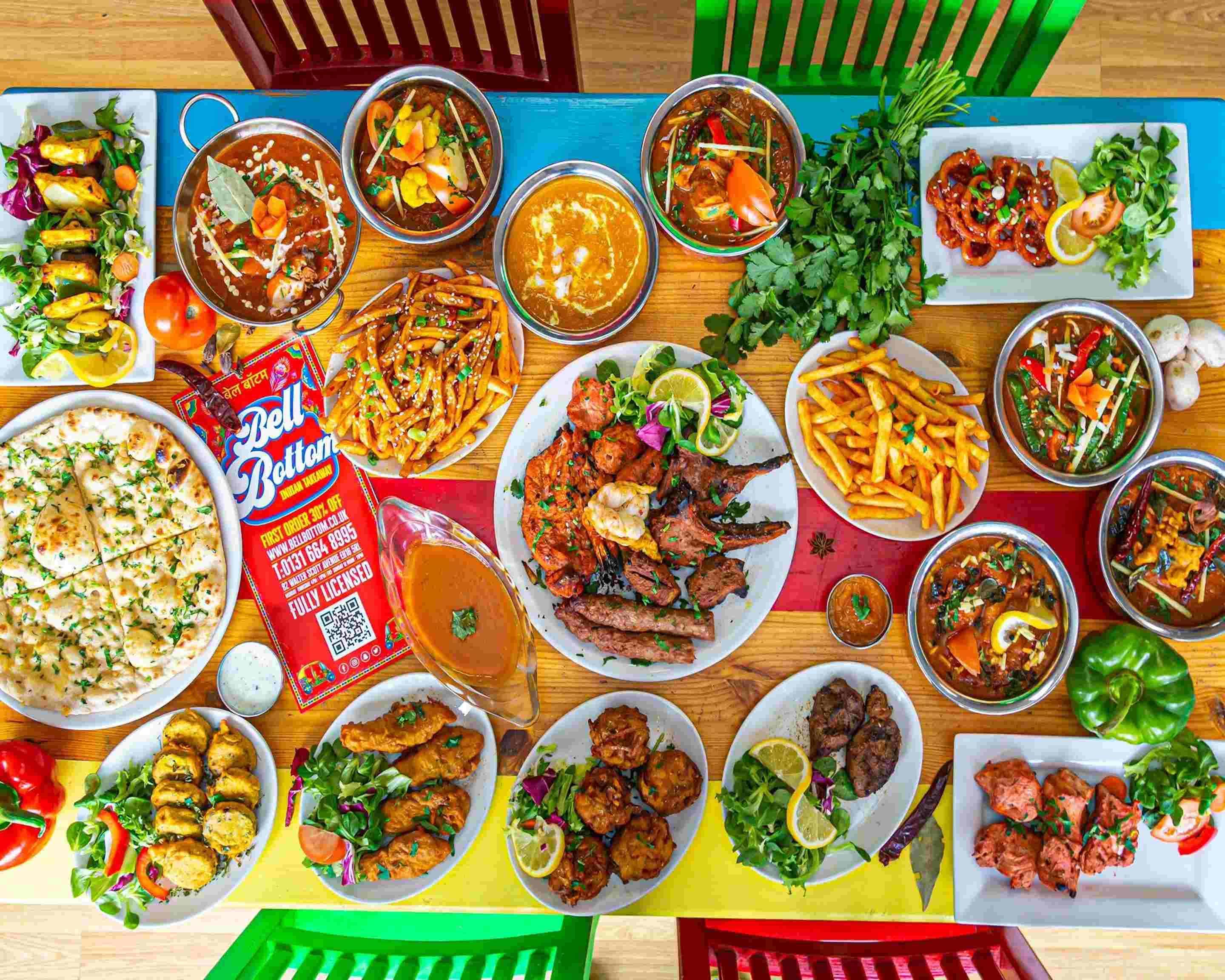 Bell Bottom (Inch) Menu Deals & Prices - Edinburgh Delivery - Order ...