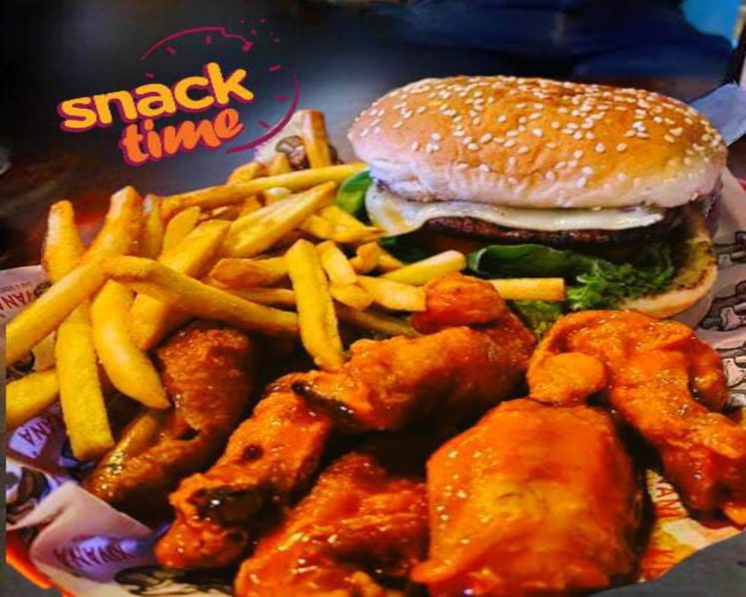 Alitas, boneless y hamburguesas SNACK'S TIME Menú y Precios - Pide a ...