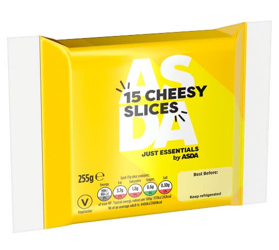 Just Essentials by ASDA Cheesy Slices Delivery Near Me | Order Online ...