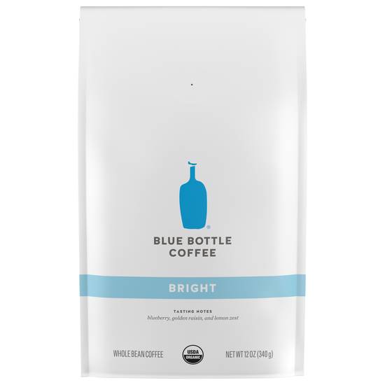Blue Bottle Coffee Whole Bean Coffee (12 oz) (bright) | Delivery Near ...