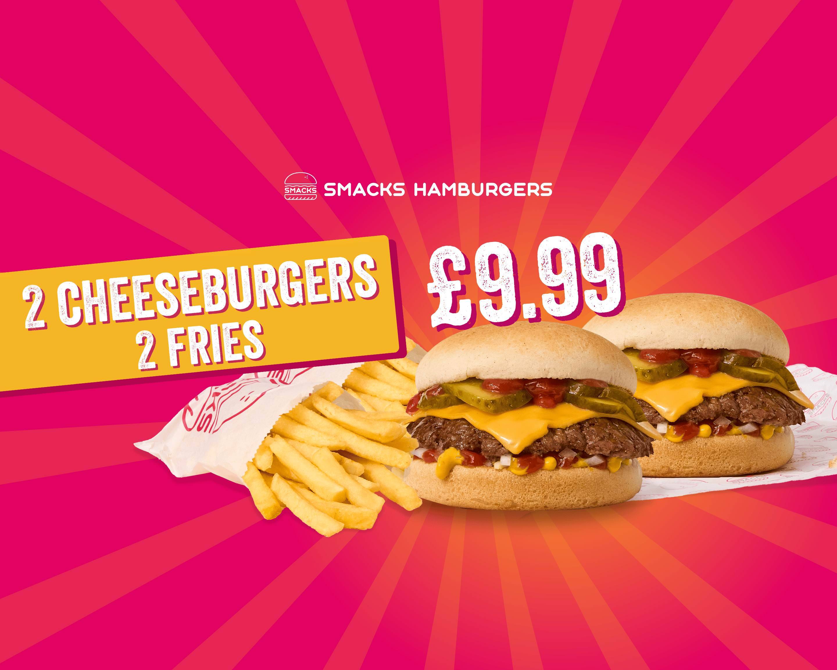 Smacks Hamburgers (Slough) Menu & Prices - London Delivery - Order with ...