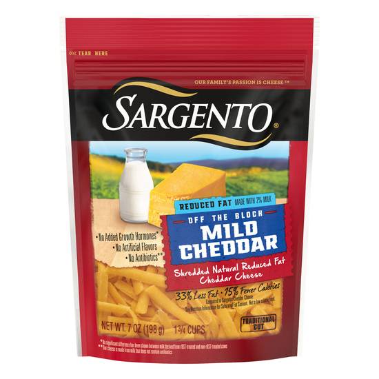 Sargento Mild Cheddar Shredded Cheese | Delivery Near You | Uber Eats