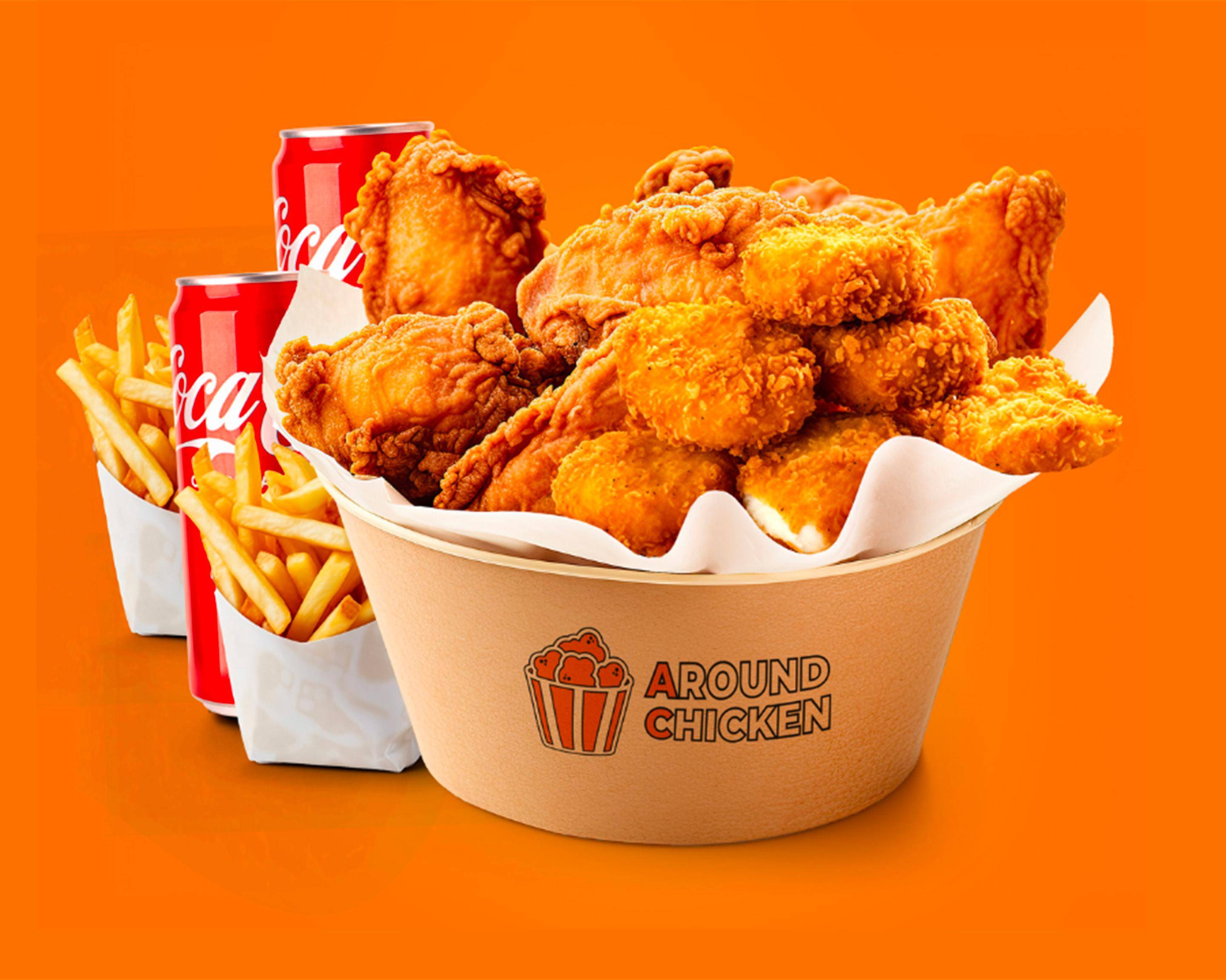 Livraison du menu Around chicken - GUÉRET à Tours - 【Menu et prix ...