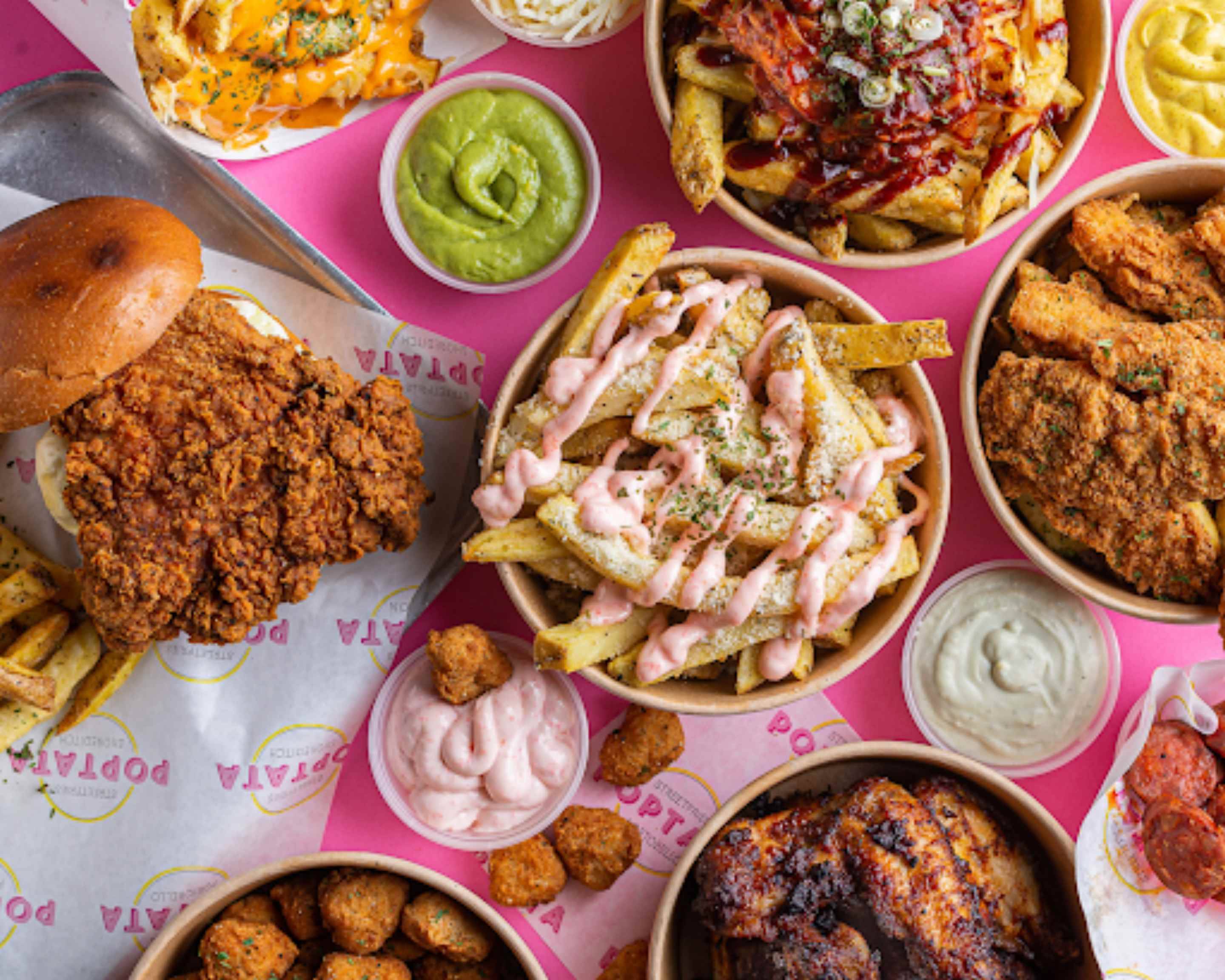 Order Poptata Loaded Fries & Chicken - Croydon Boxpark Menu Delivery ...