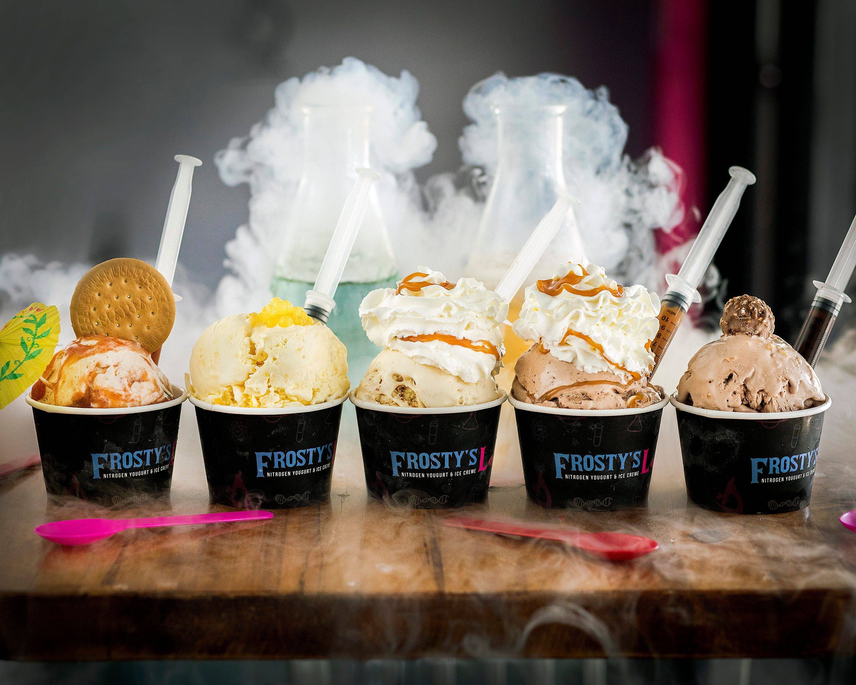 Nitrogen ice cream store