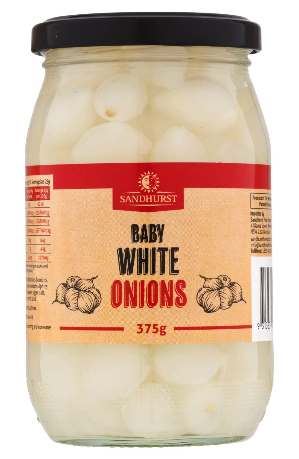 Sandhurst Baby White Cocktail Onions Delivery Near Me | Order Online ...