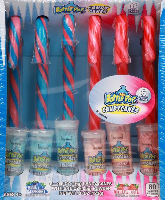 Blue Raspberry Candy Canes
