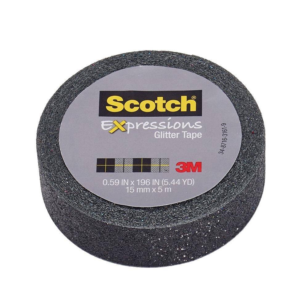 Scotch Expressions Glitter Tape, Black Delivery Near Me | Order Online ...