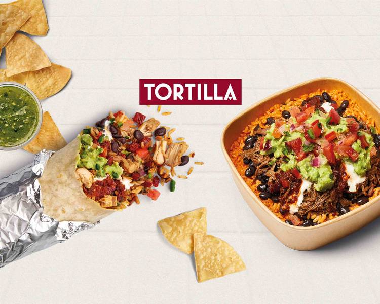 Tortilla Burritos (Boxpark Croydon) Menu & Prices - London Delivery ...