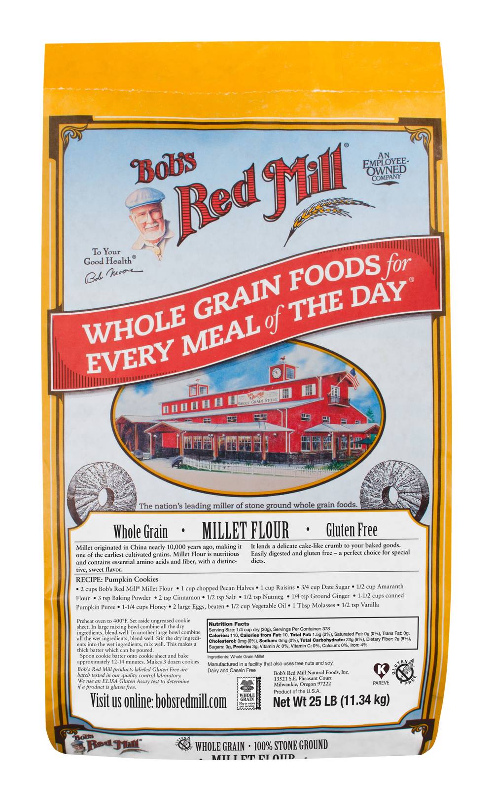 Bob's Red Mill Millet Flour Delivery Near Me | Order Online | Uber Eats