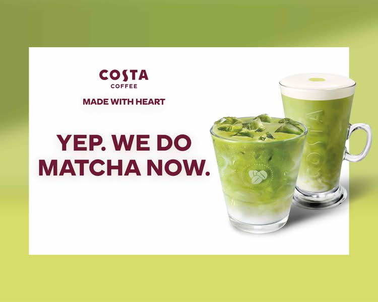 Costa Coffee (Beyond Chill Factore) Menu Deals & Prices - Stretford ...