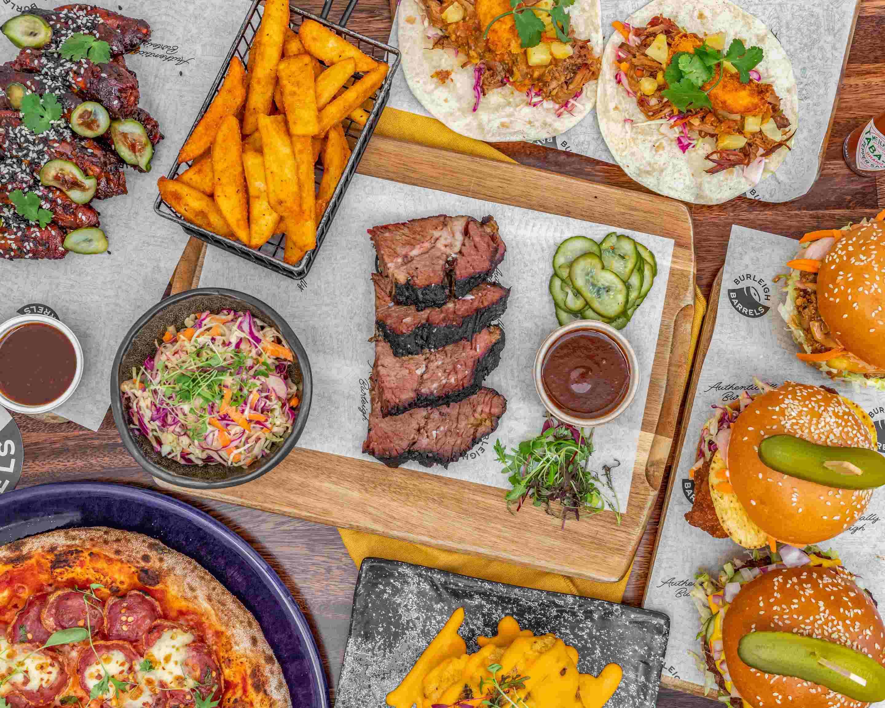 Burleigh Barrels Menu Takeout in Gold Coast | Delivery Menu & Prices ...