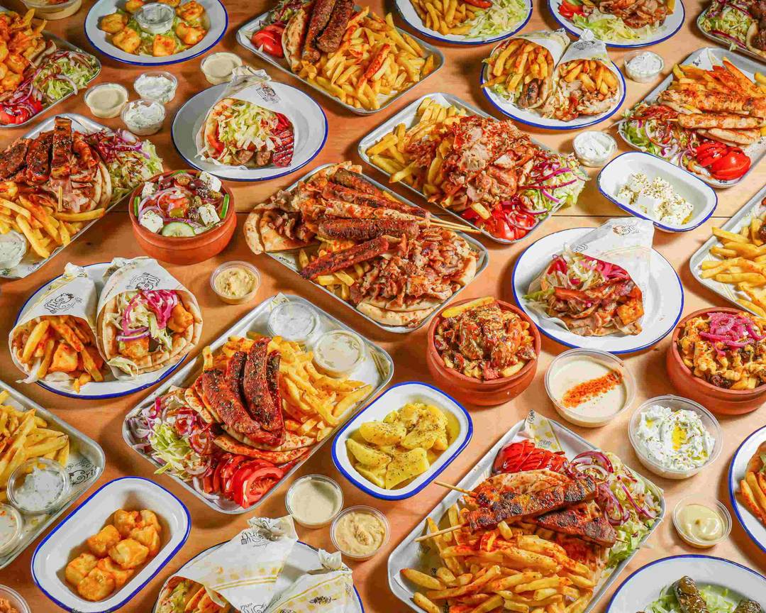 Greek Gods’ Cuisine Cutlery Works Menu - Takeaway in Sheffield ...